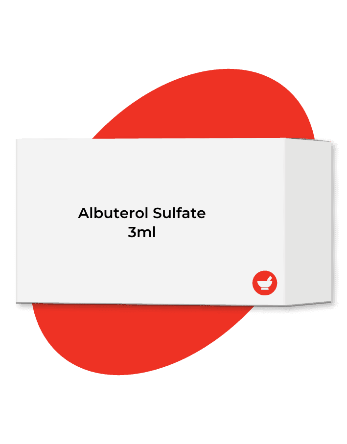 Buy Albuterol Sulfate 0.083% Inhalation Solution (60 x 3 ml Vial Box ...
