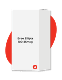 Breo Ellipta 100-25mcg Inhaler - 60 Blisters (30 Doses) - HealthWarehouse