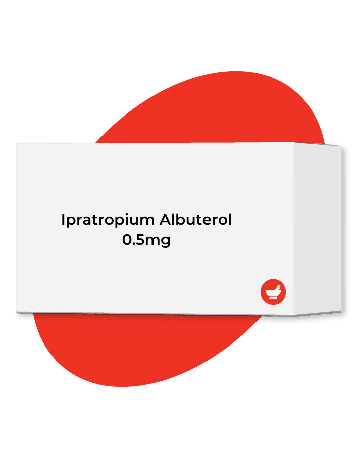 Buy Ipratropium Albuterol 0.5mg/3mg/3ml (30 x 3ml Vial Box) Online ...