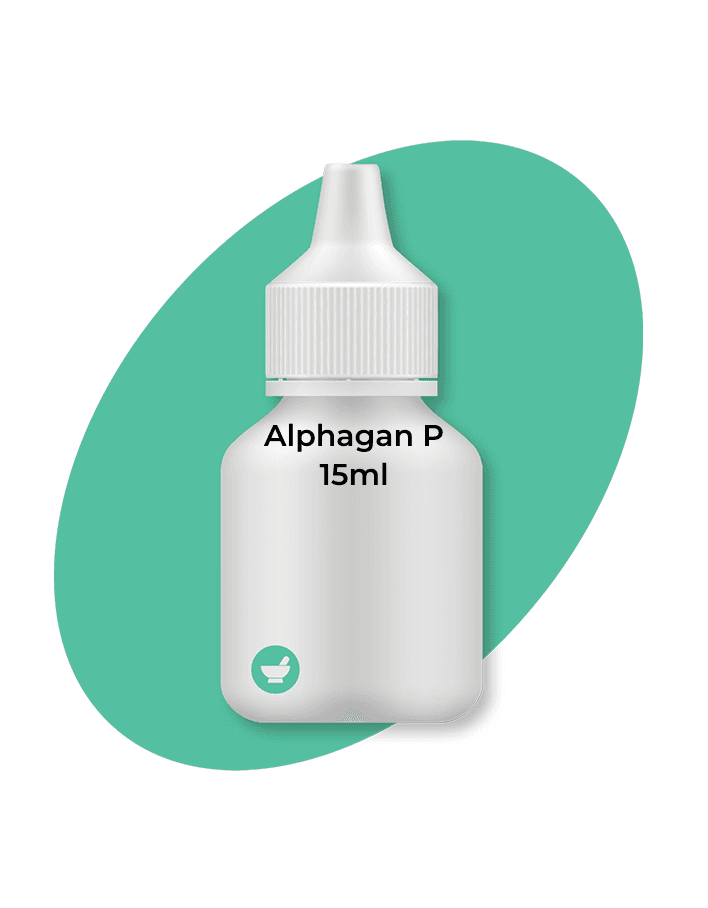 Alphagan P 0.1% Ophthalmic Solution - 15ml Bottle