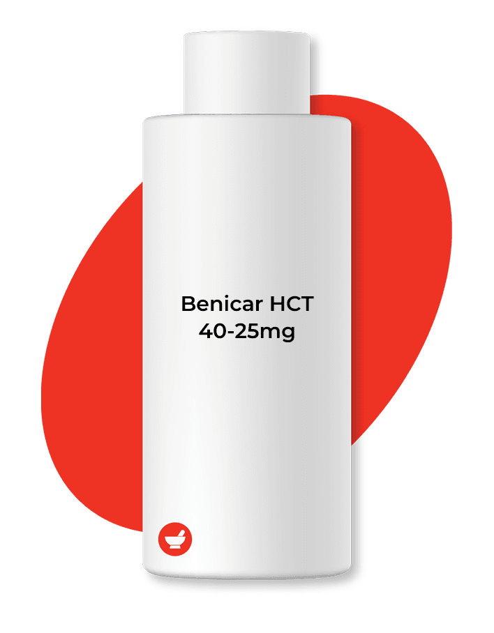 Benicar HCT 40-25mg Tablets - 30 Count Bottle
