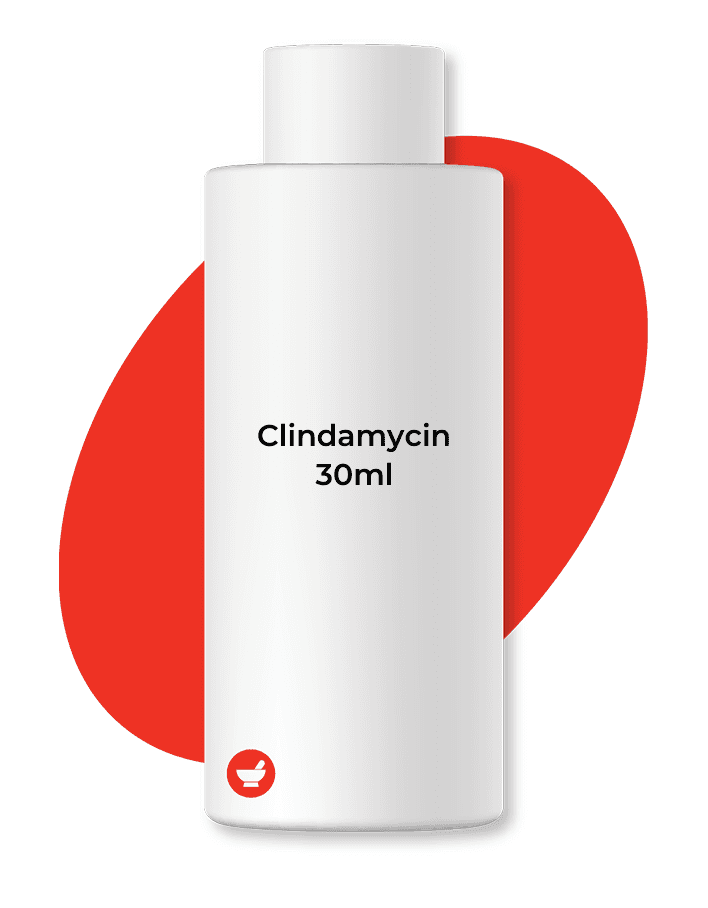 Clindamycin 1% Topical Solution (30ml Bottle)