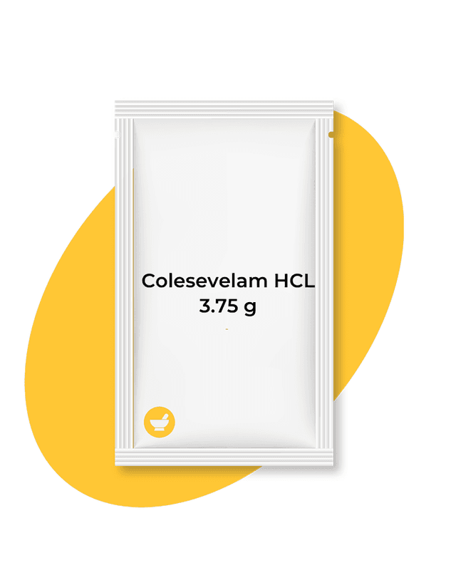 Colesevelam HCL 3.75 gm Powder, 30 Count Packets