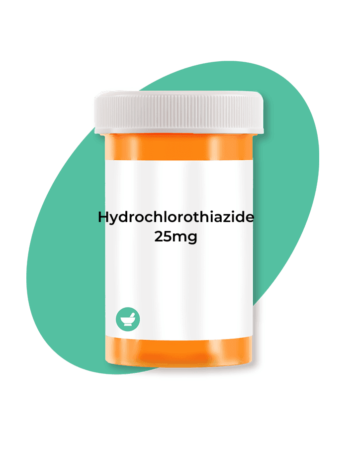 Hydrochlorothiazide (HCTZ) 25mg Tablets