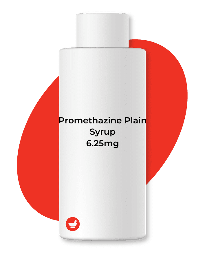 Promethazine Plain Syrup 6.25mg/5ml - 473ml Bottle